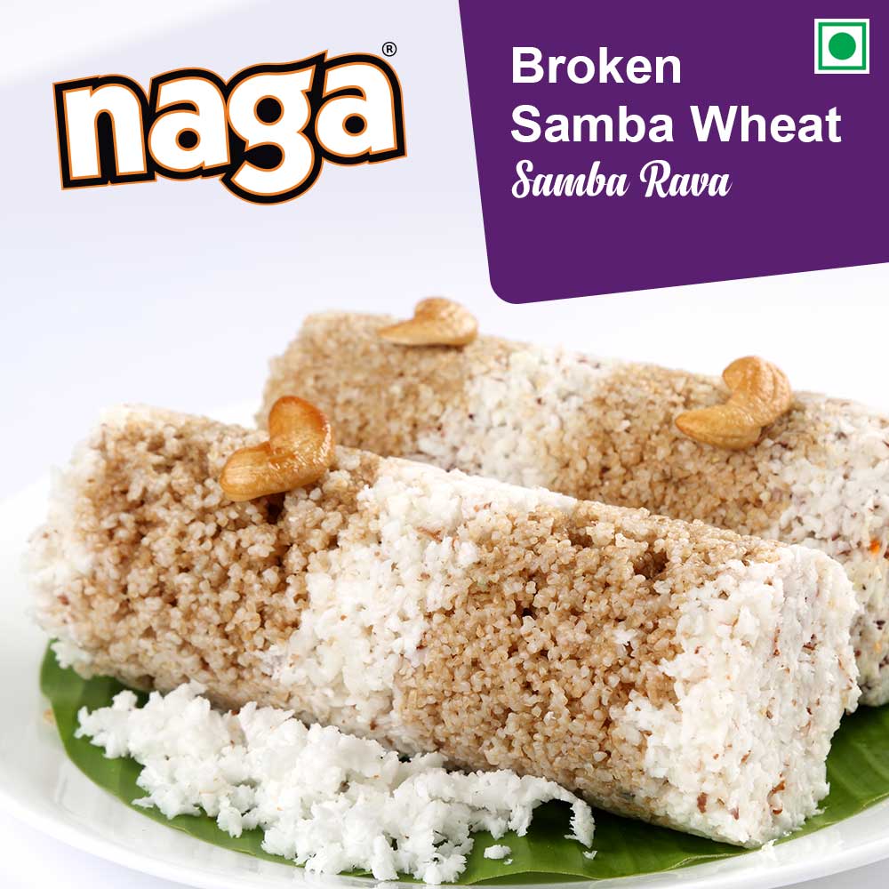Naga Roasted Samba Rava 500g