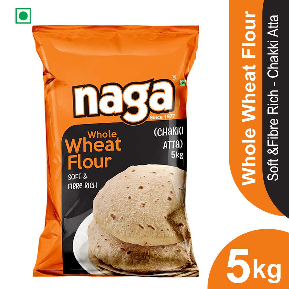 Naga Whole Wheat Atta 5kg
