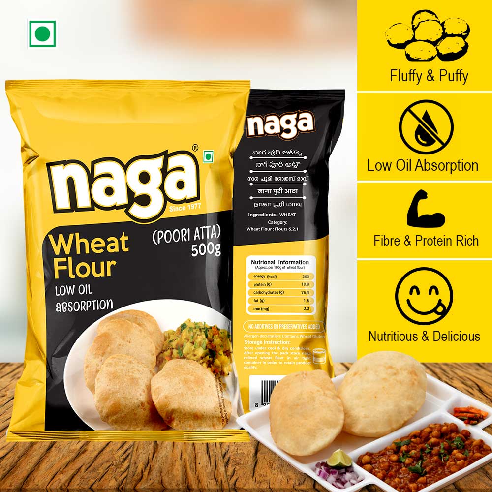 Naga Poori Atta 500g