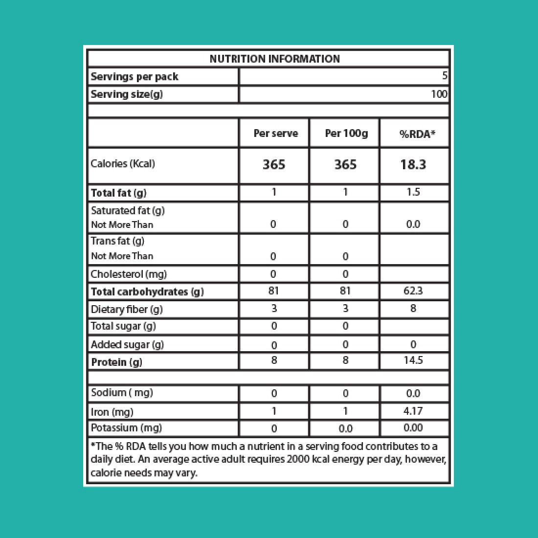 Naga Rice Flour 500g