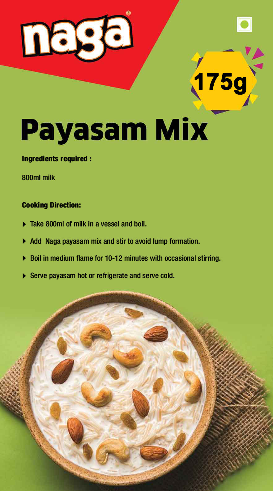 Naga Payasam Mix 175G